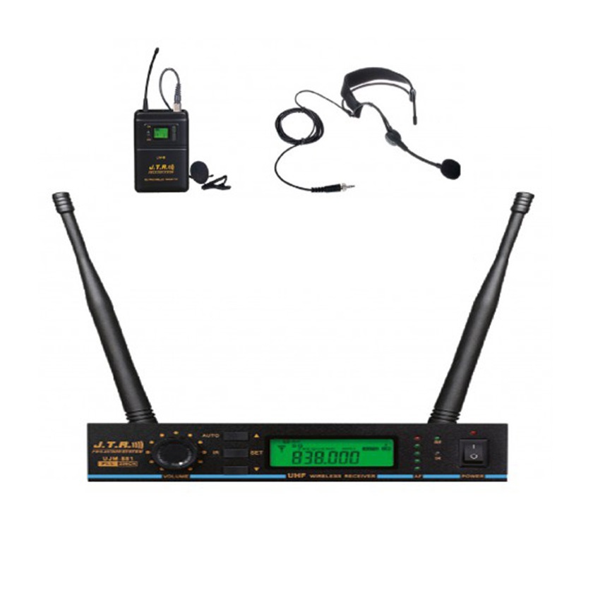میکروفن بیسیم هدمیک یقه ای JTR UEM 881 - ویس‌کده